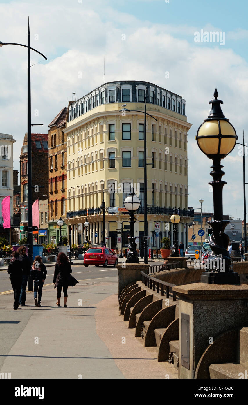 The Parade, Margate Seafront and Promenade, Margate, Kent, England ...
