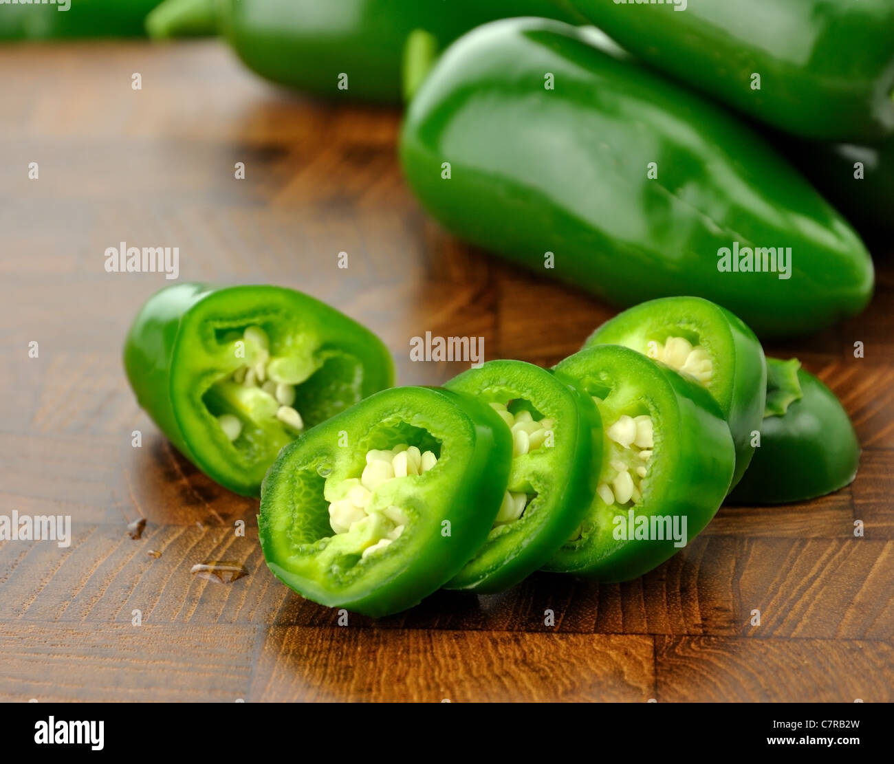 Hot pepper on board hi-res stock photography and images - Alamy