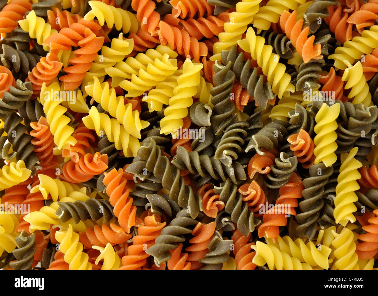 Colorful pasta , close up shot for background Stock Photo - Alamy