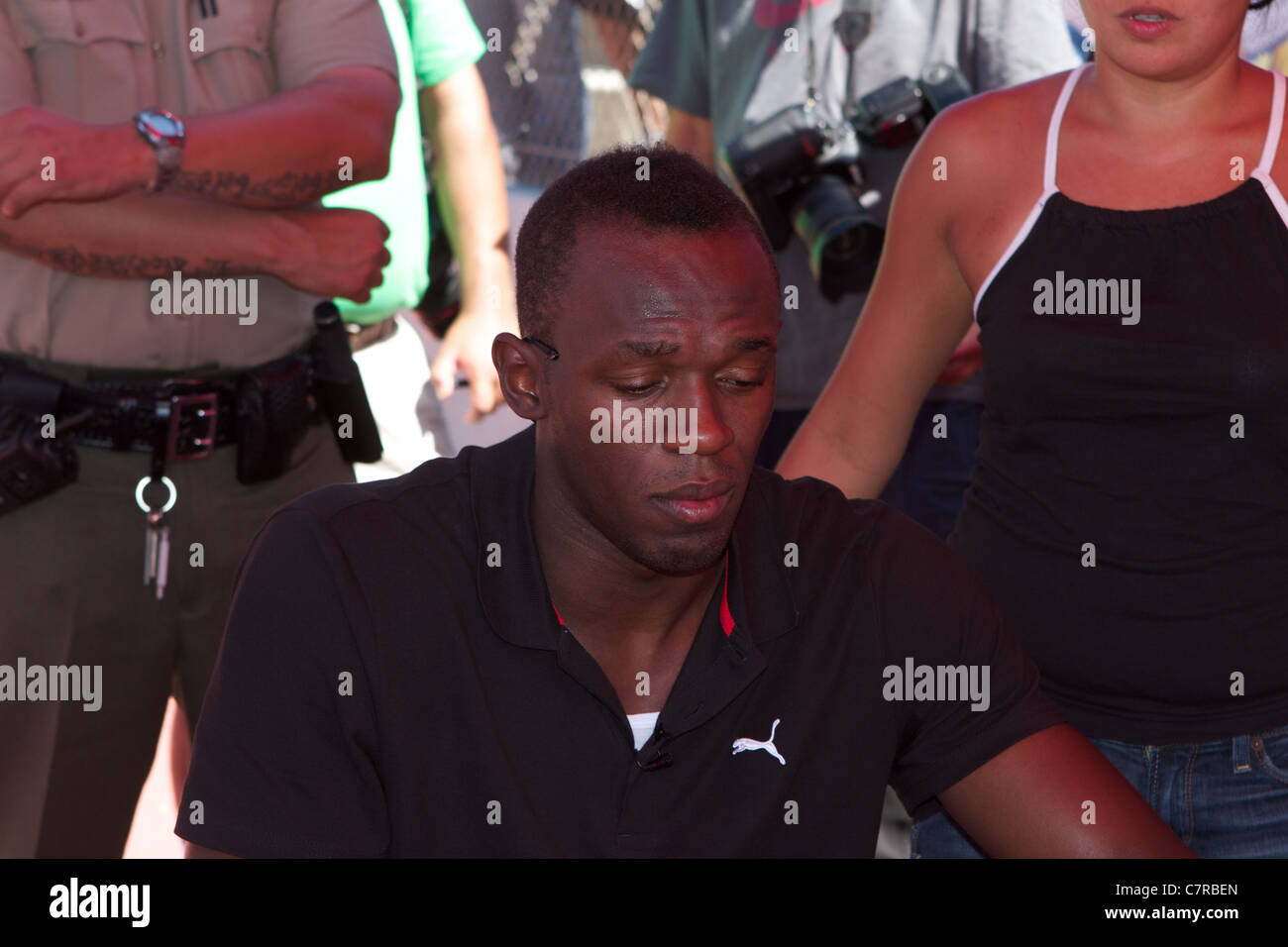 Usain Bolt Fastest Man High Resolution Stock Photography and Images - Alamy