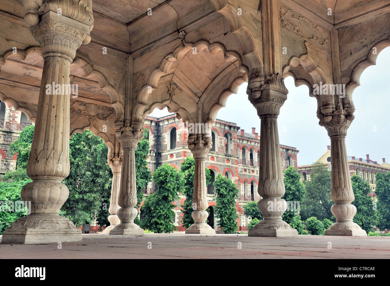 Sawan Pavilion at the Red Fort, Delhi, India Stock Photo - Alamy