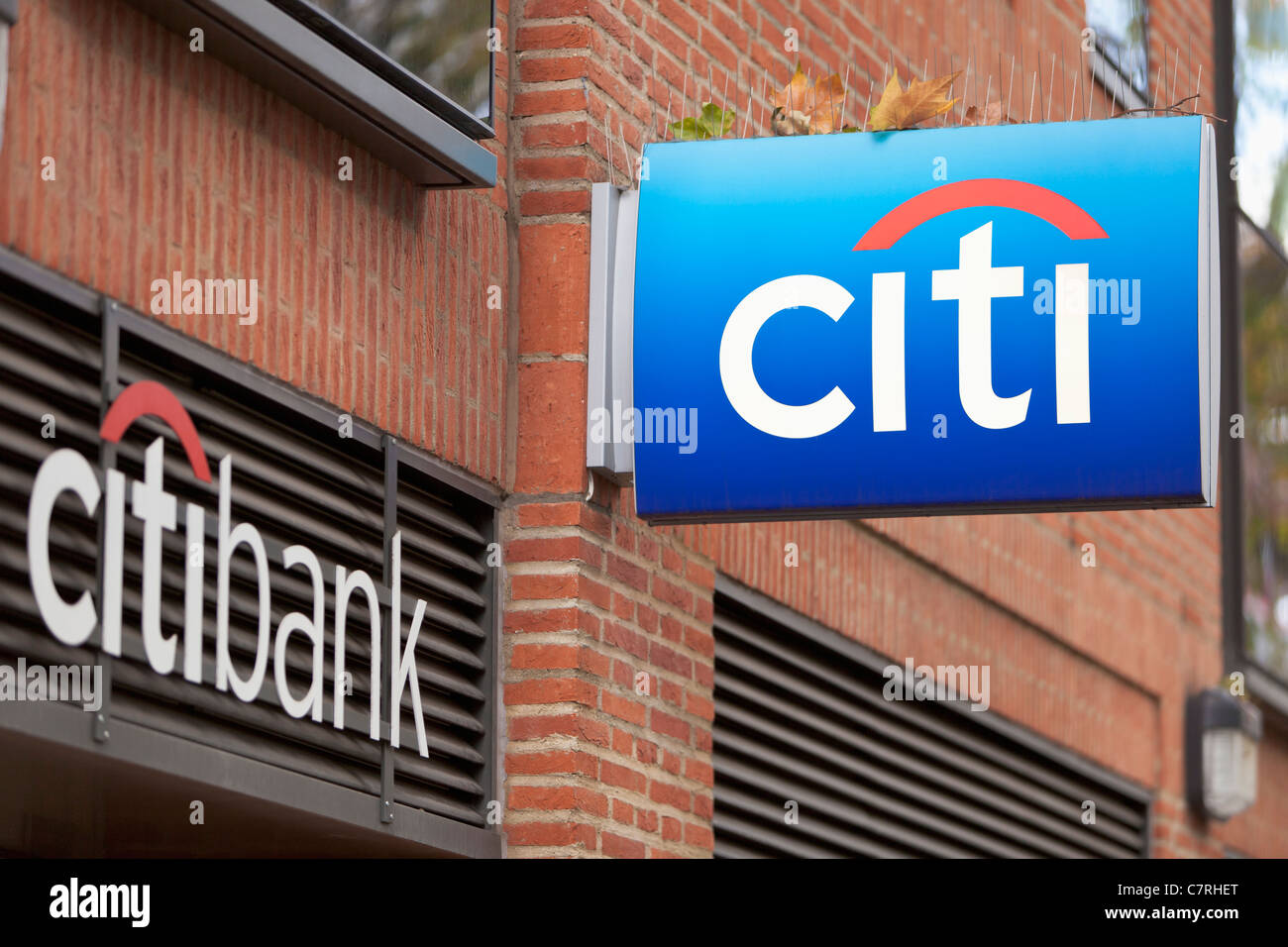 Citibank branch sign hi-res stock photography and images - Alamy