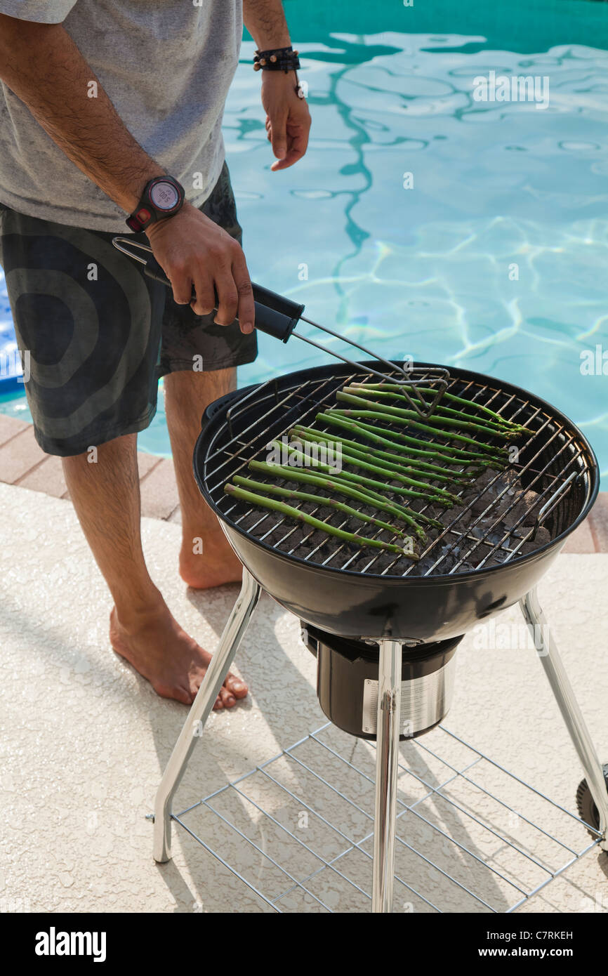 Man pants swimming pool hi-res stock photography and images - Alamy
