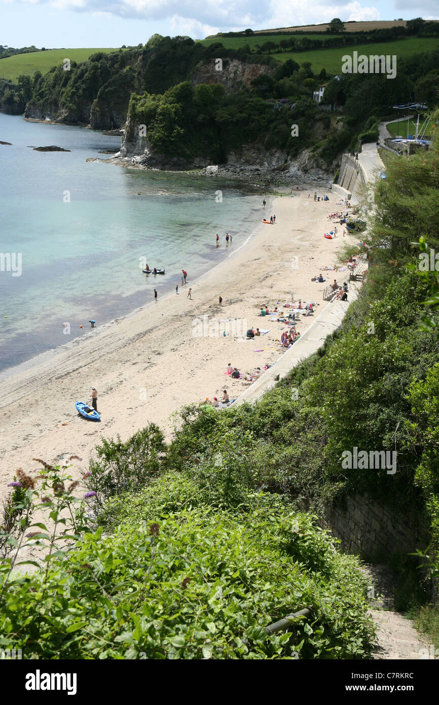 Porthpean Cornwall England UK Stock Photo - Alamy