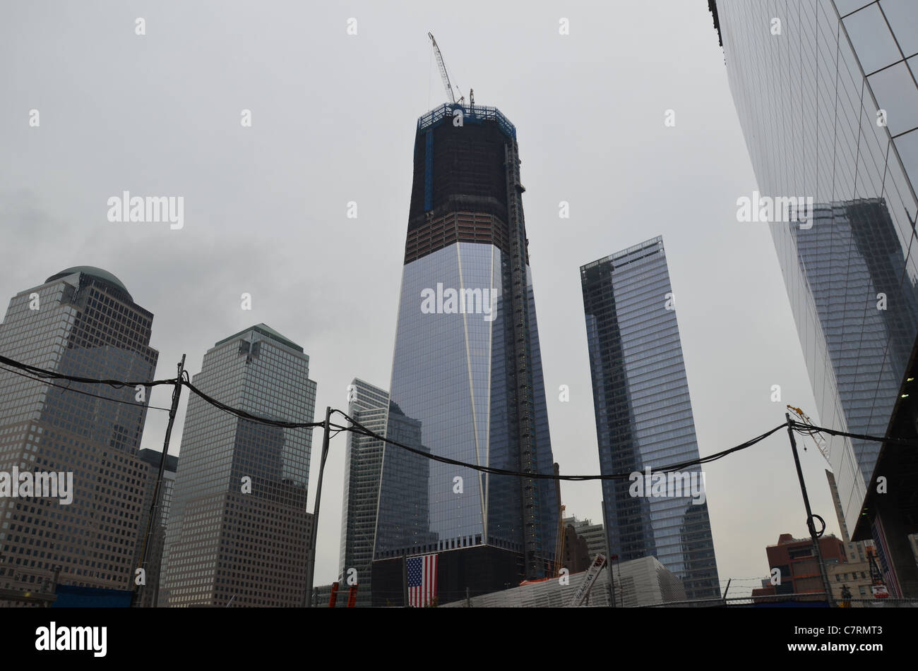 lower Manhattan world financial center Stock Photo - Alamy
