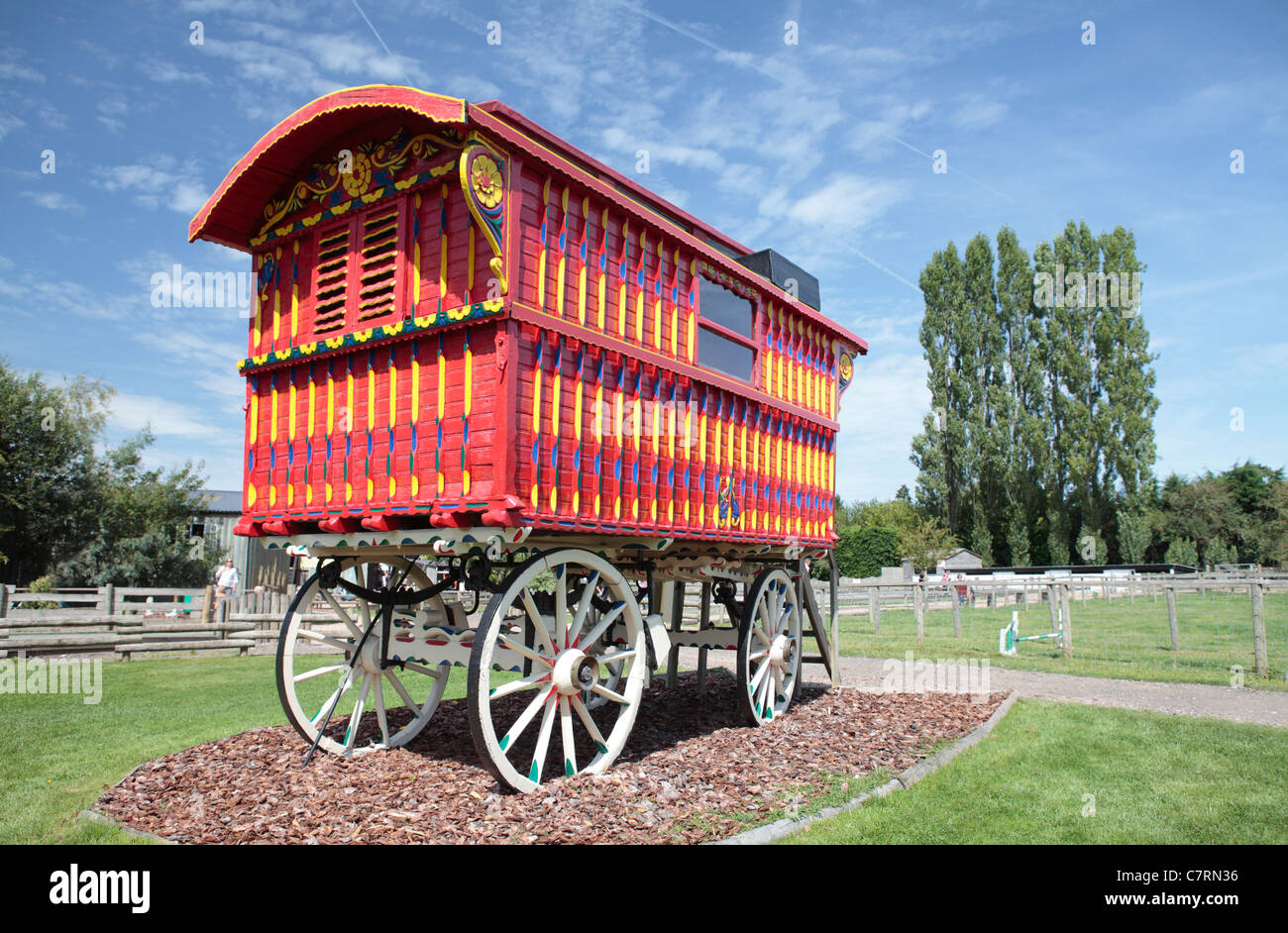 Gypsy romany caravan wagon hi-res stock photography and images - Alamy
