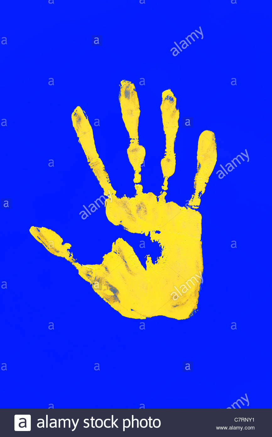 Handabdruck High Resolution Stock Photography and Images - Alamy