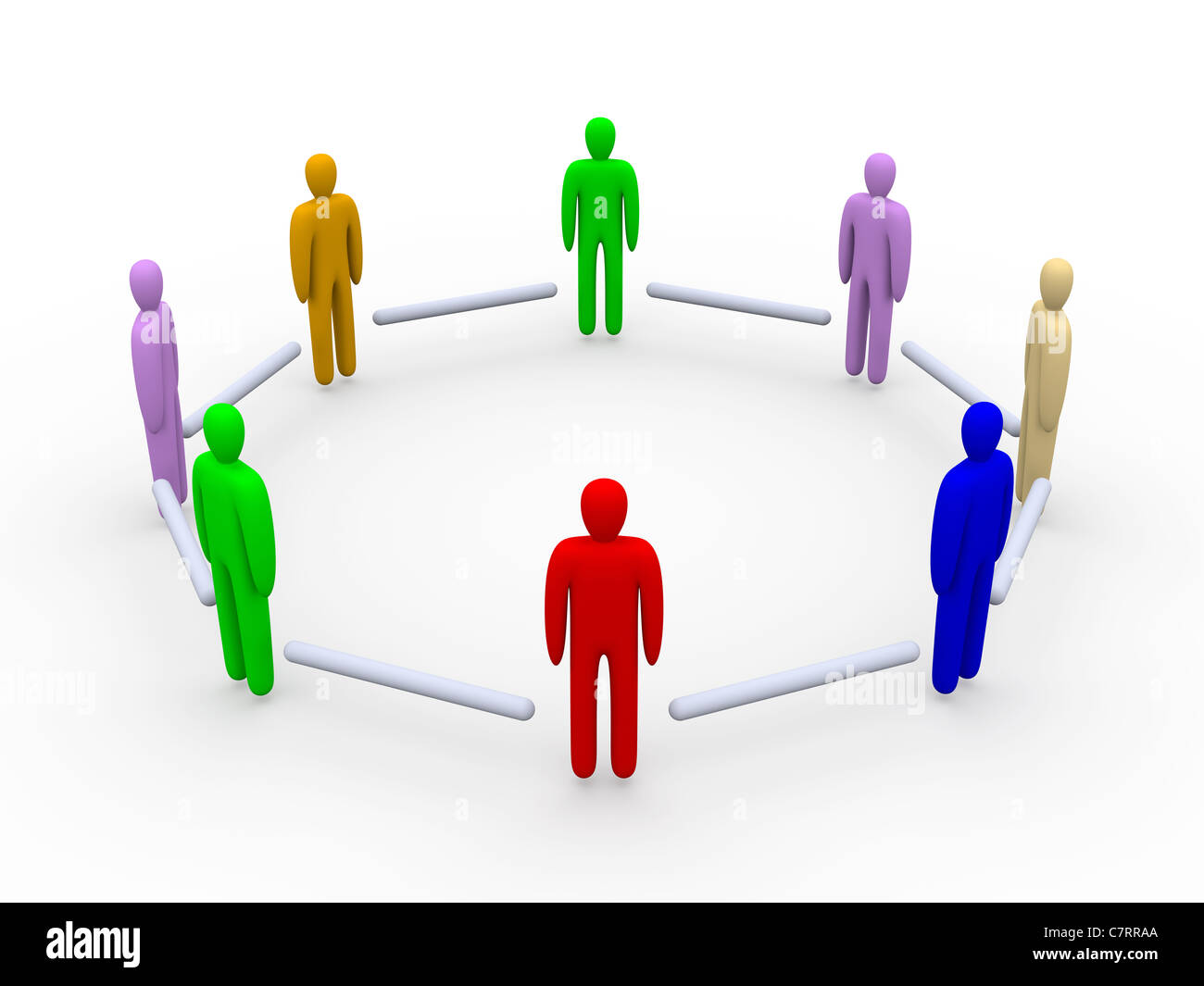 Power of Teamwork Stock Photo - Alamy