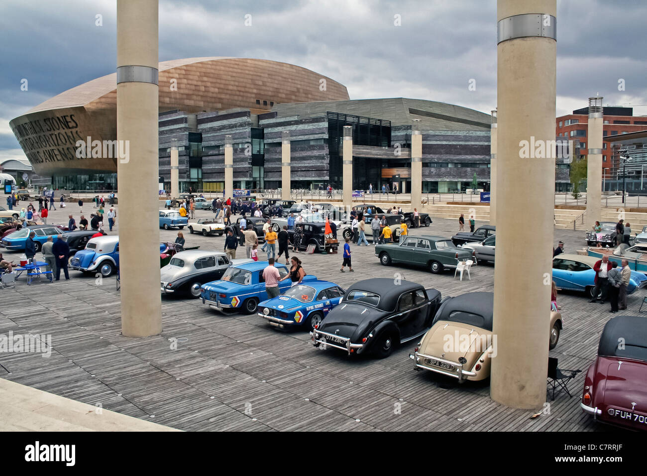 The Classic Car Show in Cardiff Bay showcased a variety of vintage ...