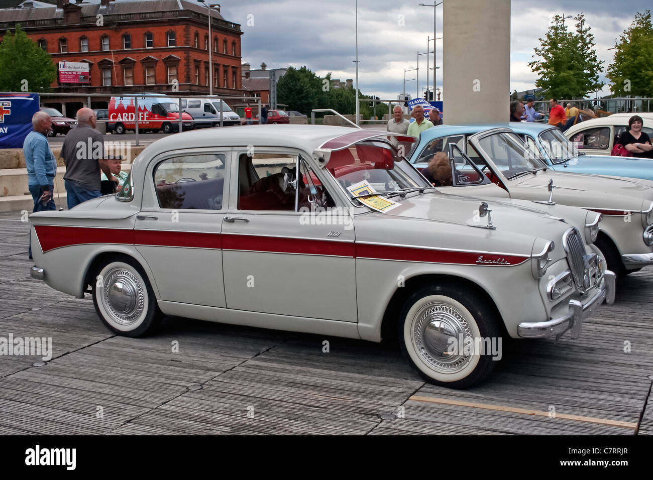 The Classic Car Show in Cardiff Bay displays a range of vintage and ...
