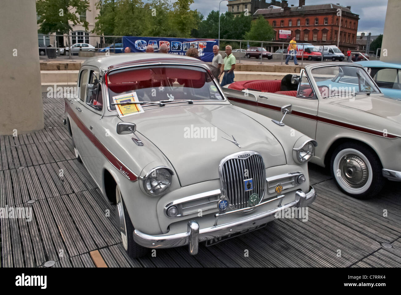 The Classic Car Show in Cardiff Bay featured a range of vintage ...