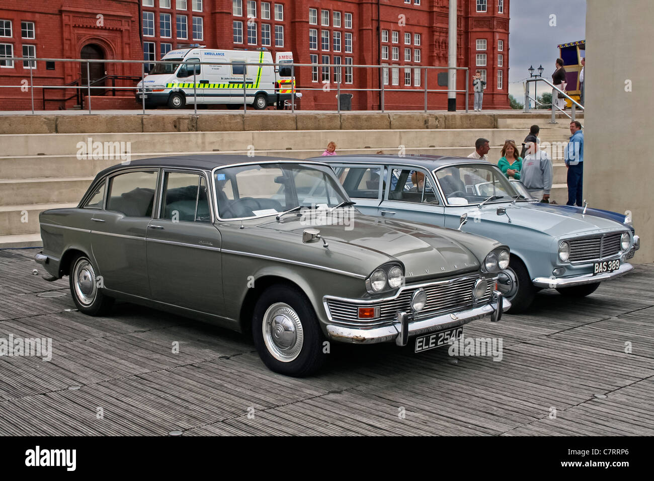 The Classic Car Show in Cardiff Bay showcased a collection of vintage ...
