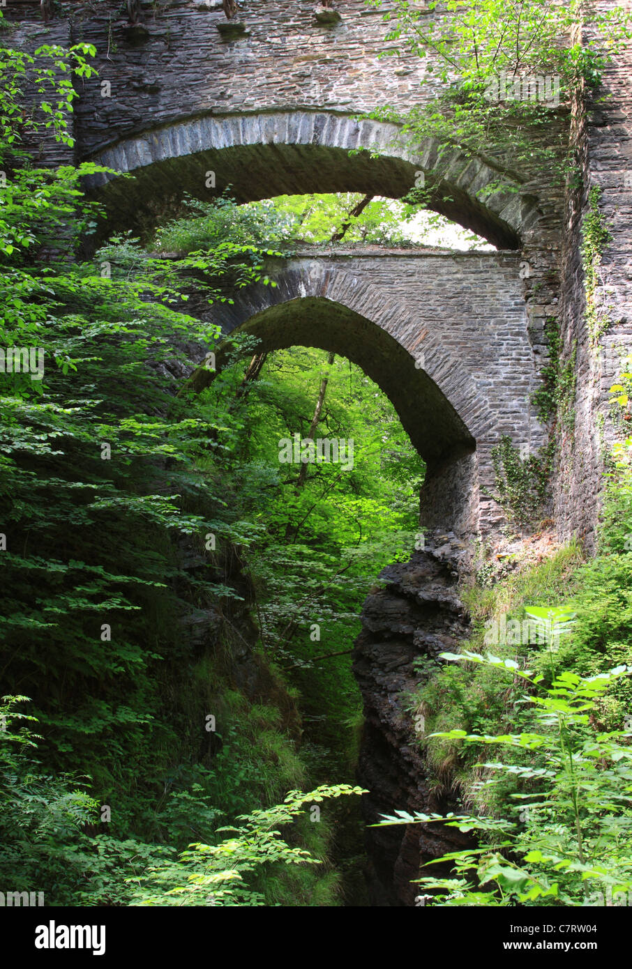 Devil's Bridge, Ceredigion, Wales, Europe Stock Photo - Alamy