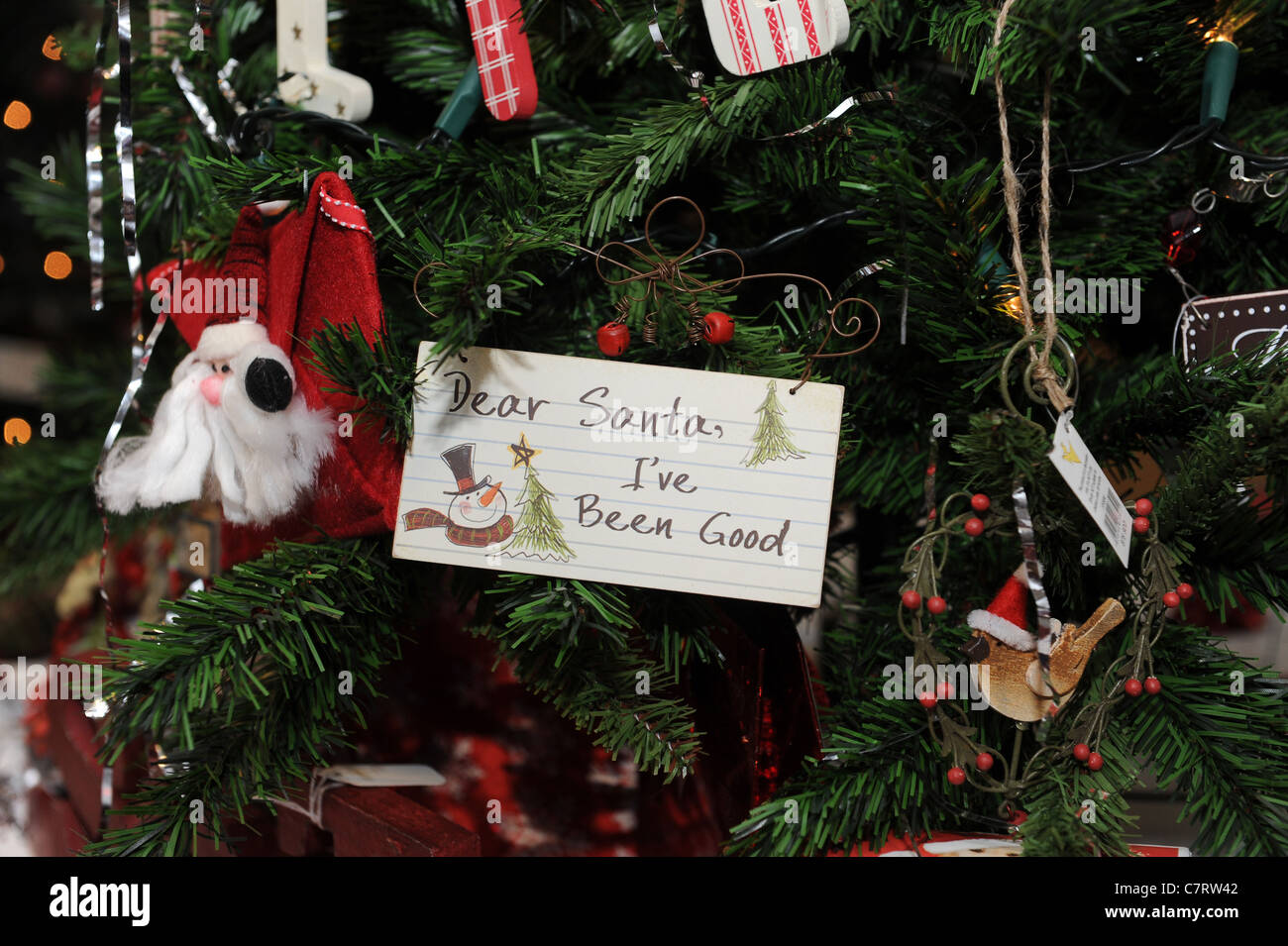 Santa message hi-res stock photography and images - Alamy