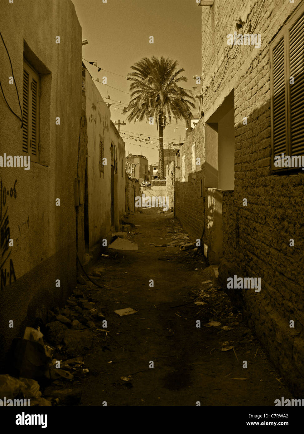 Egyptian street scene Stock Photo - Alamy