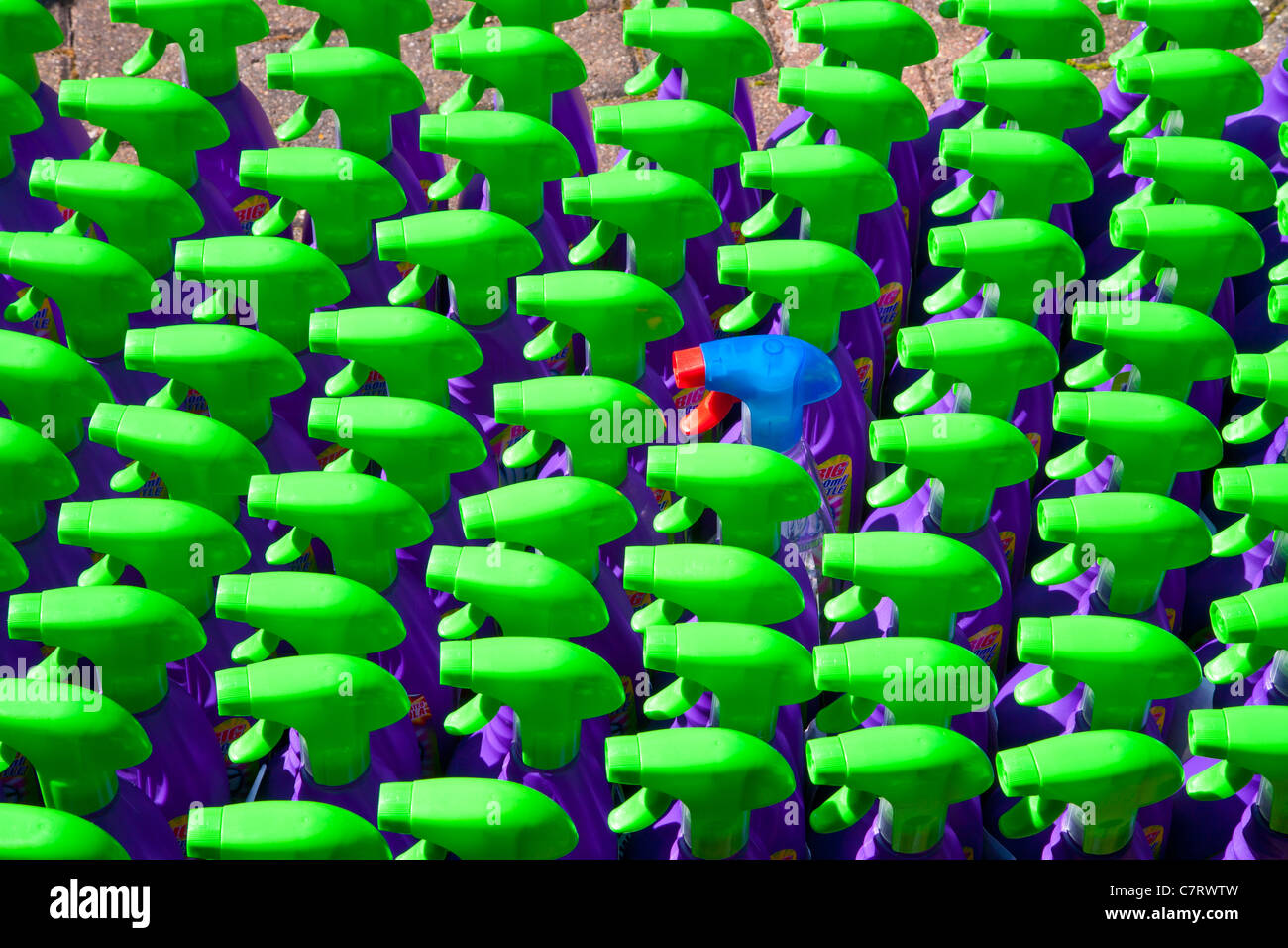 Odd one out Stock Photo - Alamy