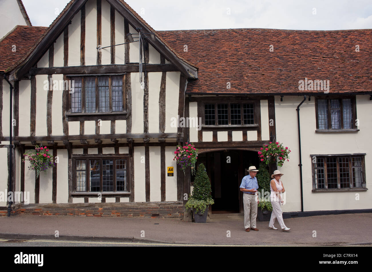 The Swan hotel, Lavenham, Suffolk, UK Stock Photo - Alamy