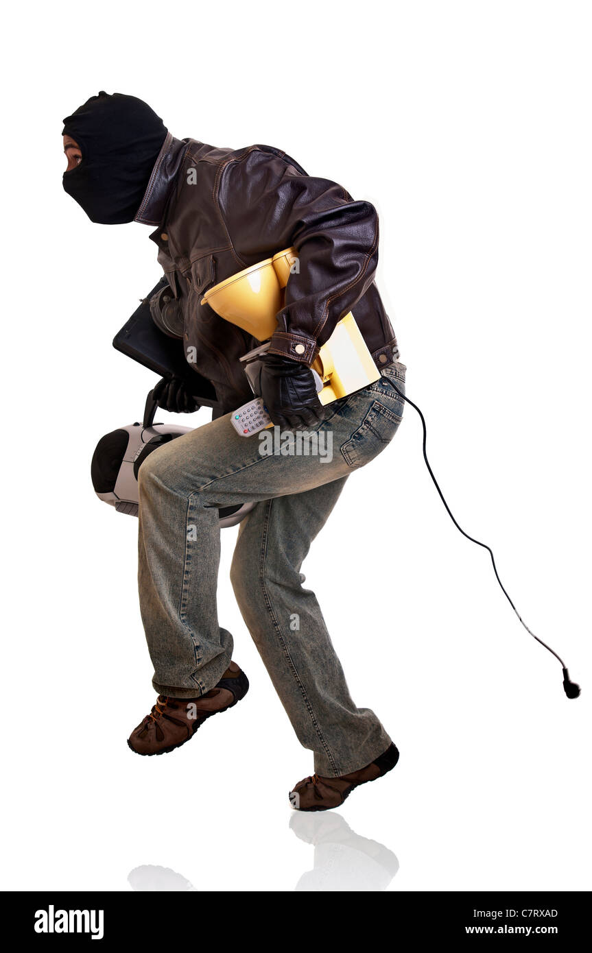 Burglar mask Cut Out Stock Images & Pictures - Alamy