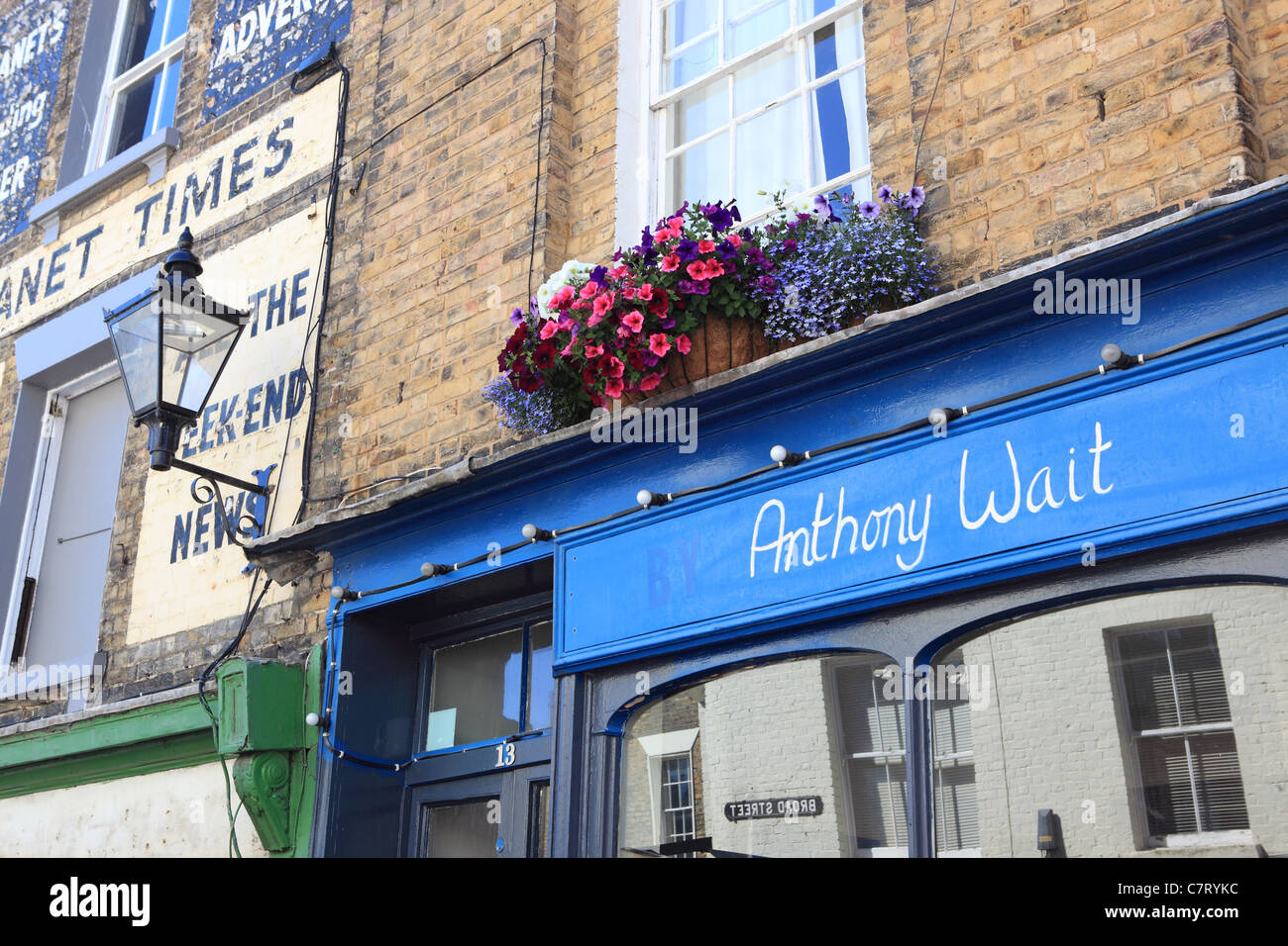 shop front on Broad Street in the old town, Margate, England, UK Stock ...