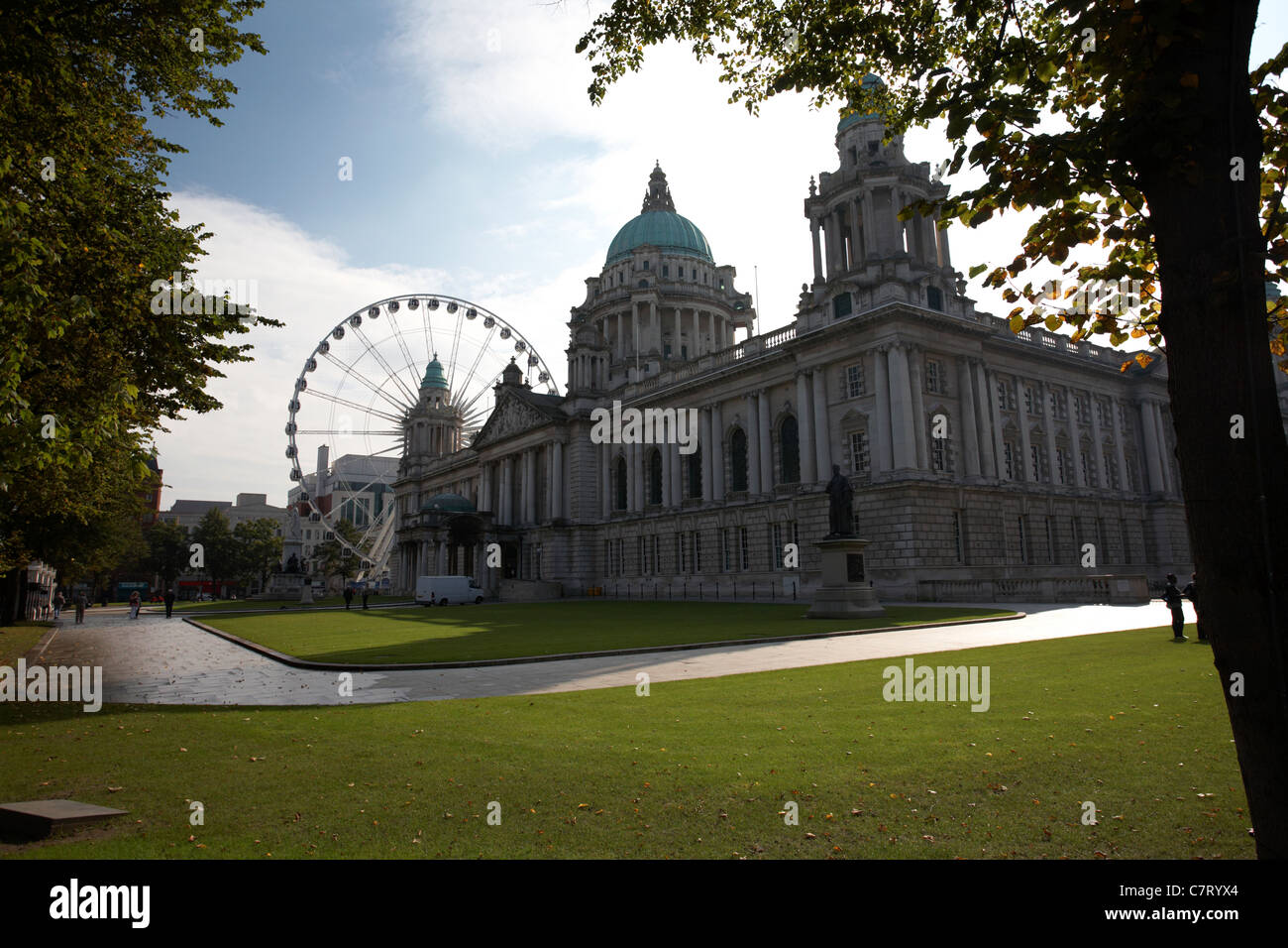 City Hall And Donegall Square High Resolution Stock Photography and ...