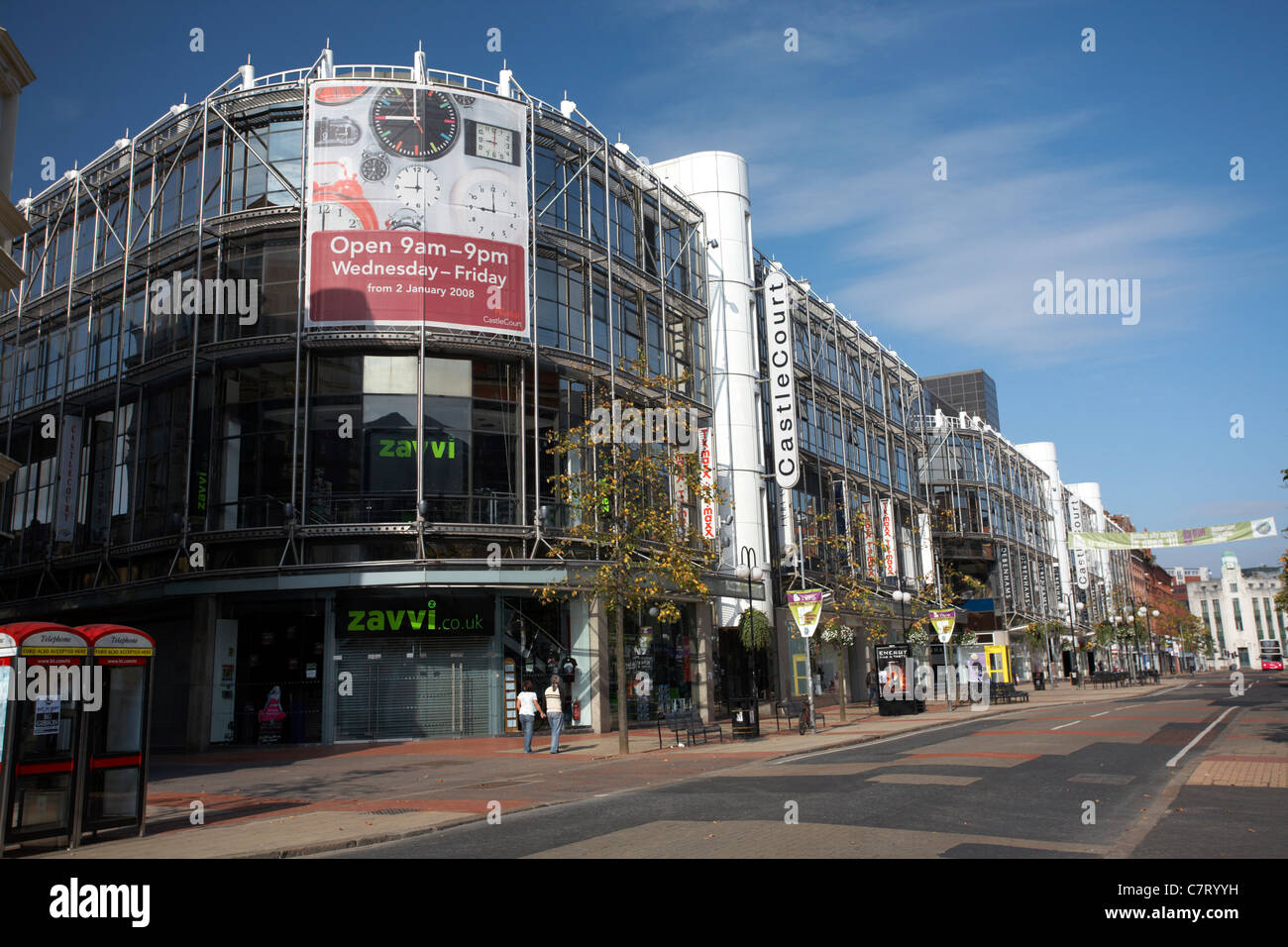 CastleCourt shopping centre, Royal Avenue, Belfast city centre ...