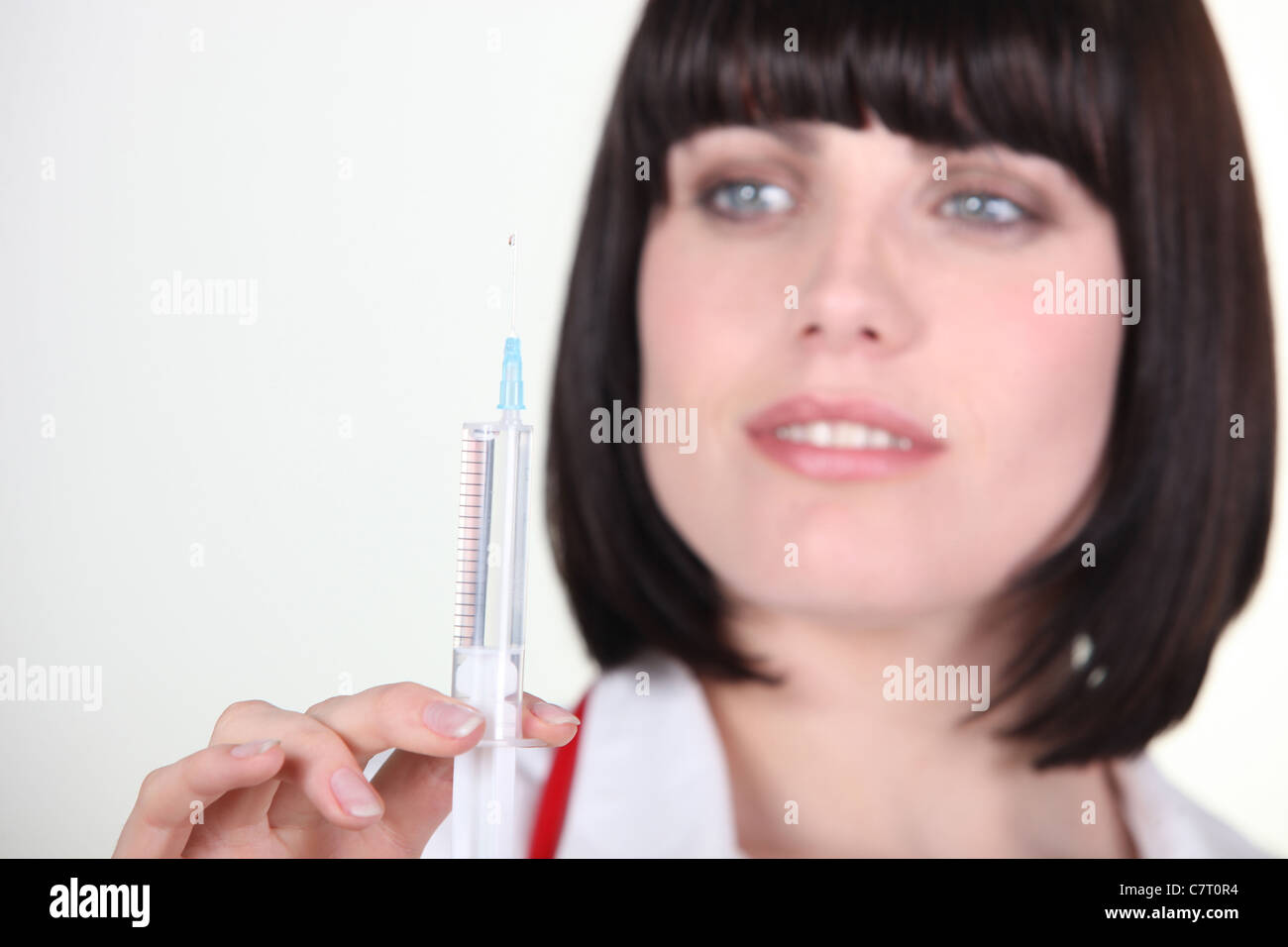 a nurse preparing an injection Stock Photo - Alamy