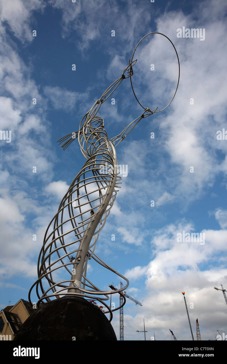Beacon of hope statue belfast hi-res stock photography and images - Alamy