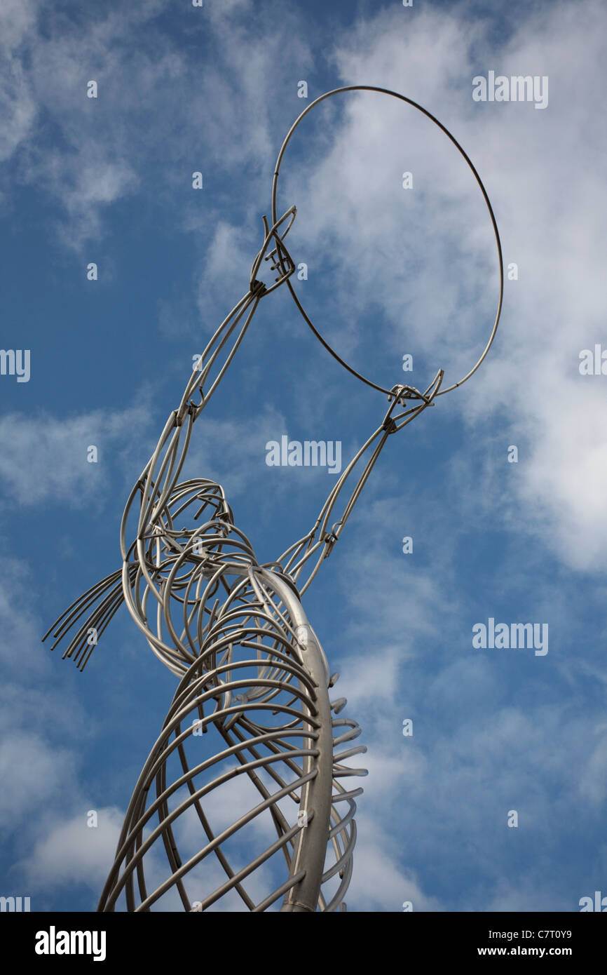 The Beacon of Hope statue, Thanksgiving Square, Belfast, Northern ...