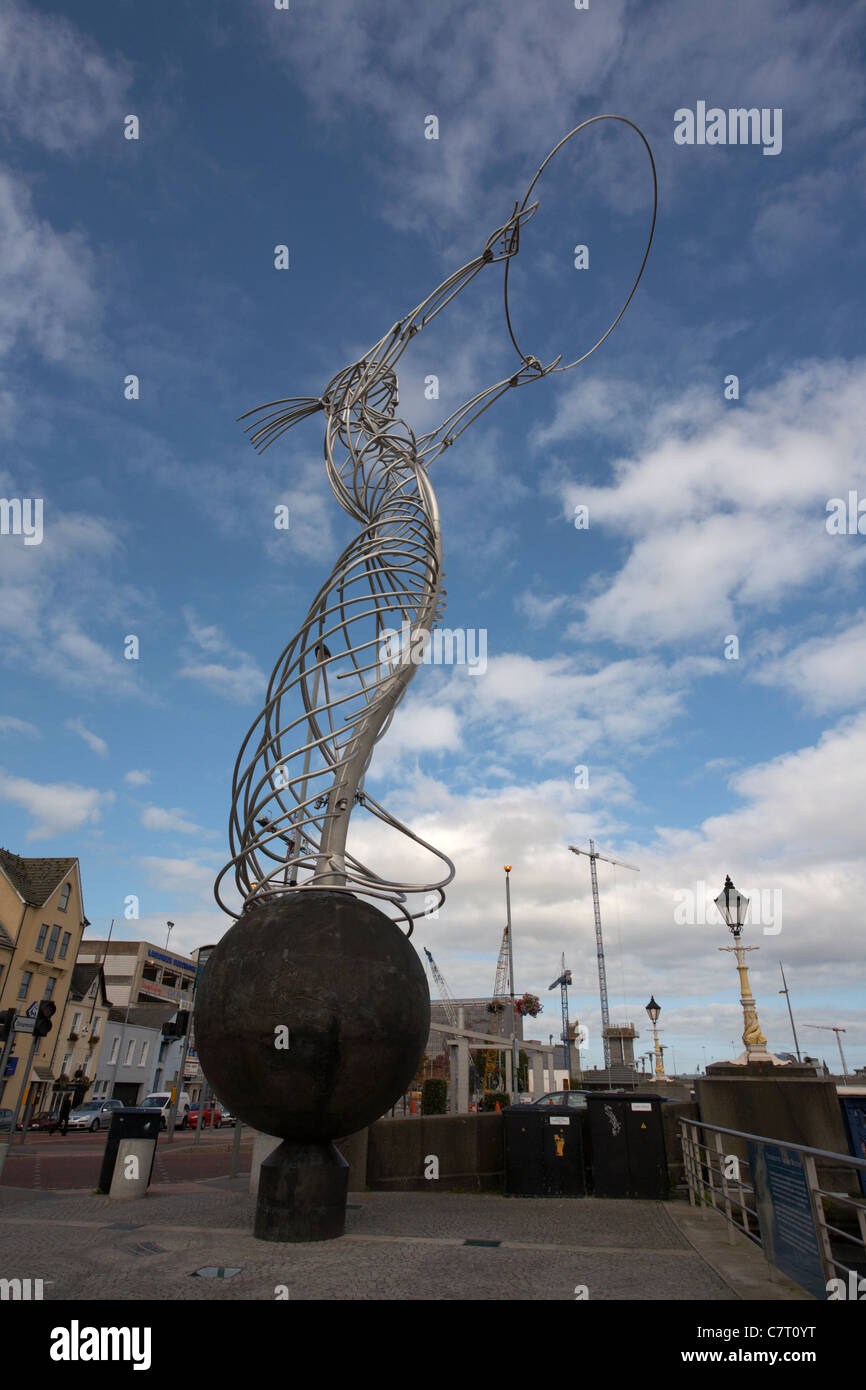 The Beacon of Hope statue, Thanksgiving Square, Belfast, Northern ...