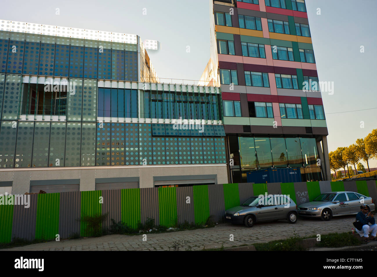 Aubervilliers, France, Canal de l'Ourcq, Between Paris and Northern ...