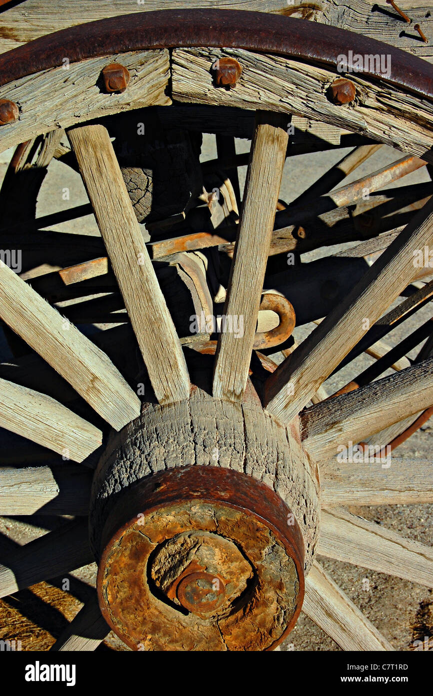 Wagon Wheel, Death Valley National Monument, California Stock Photo - Alamy