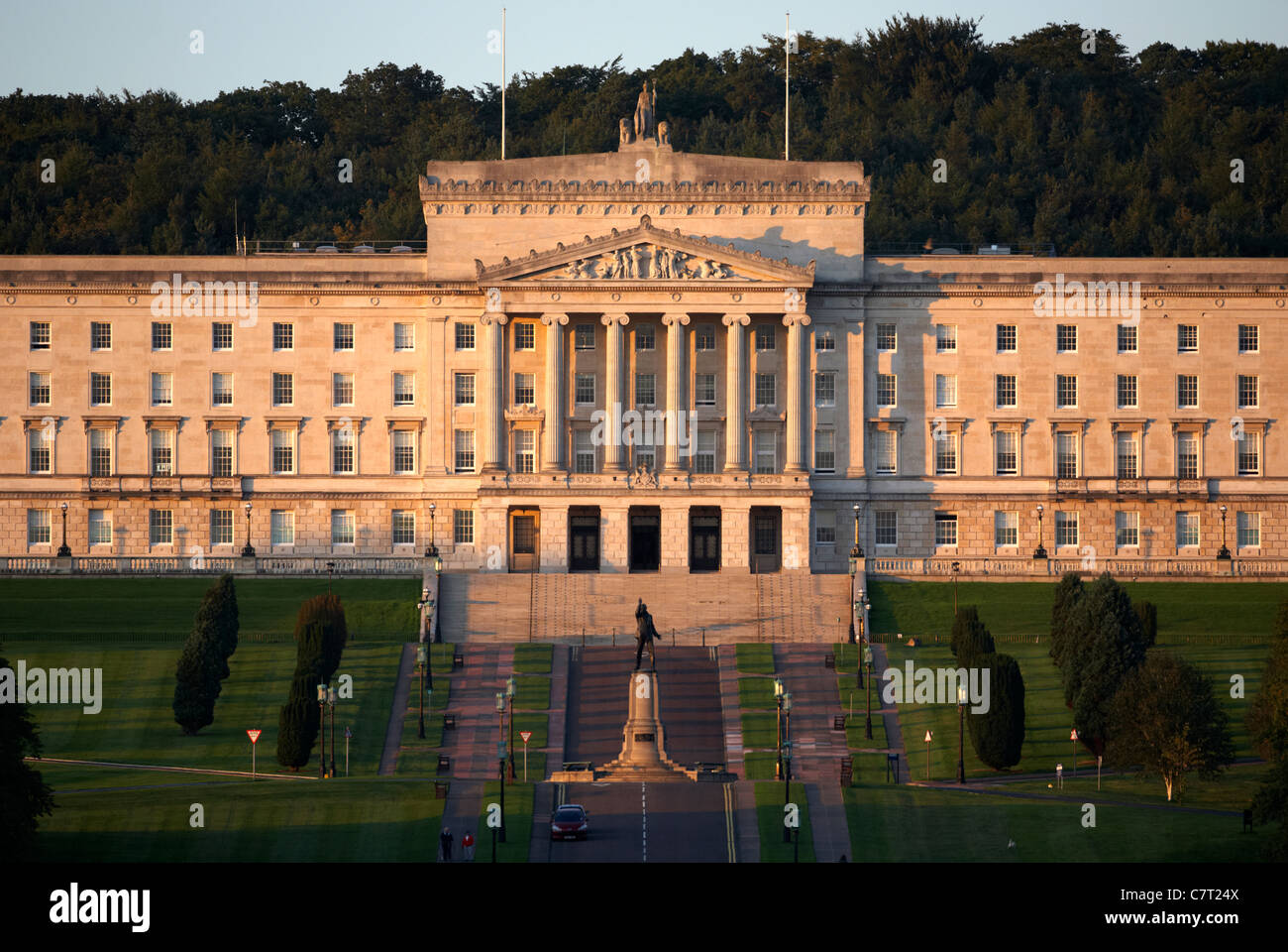 Stormont Parliament buildings, housing the Northern Ireland Assembly ...