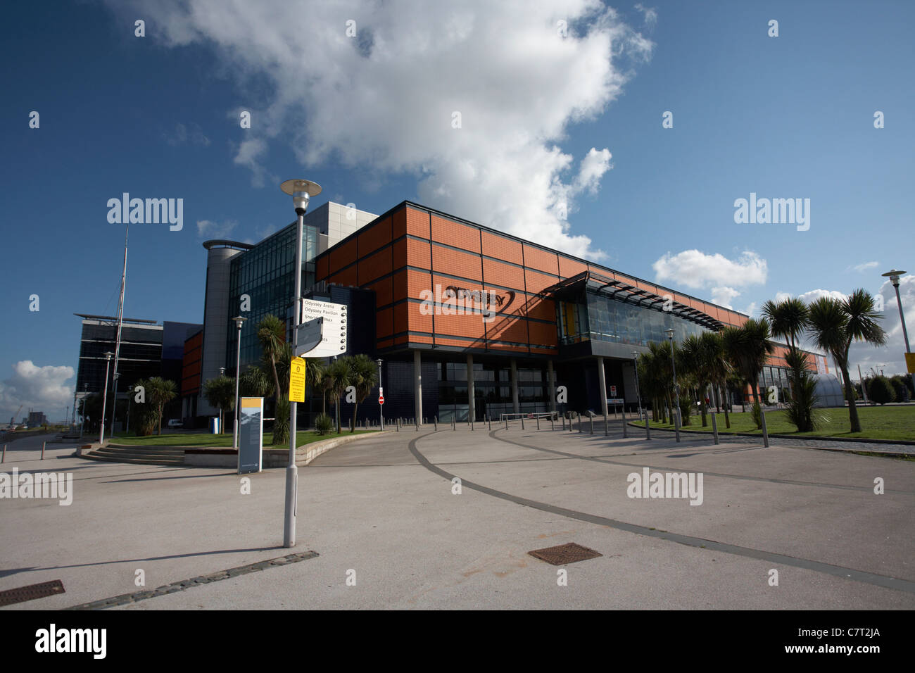Odyssey Arena and pavilion, Belfast city centre, Northern Ireland, UK ...