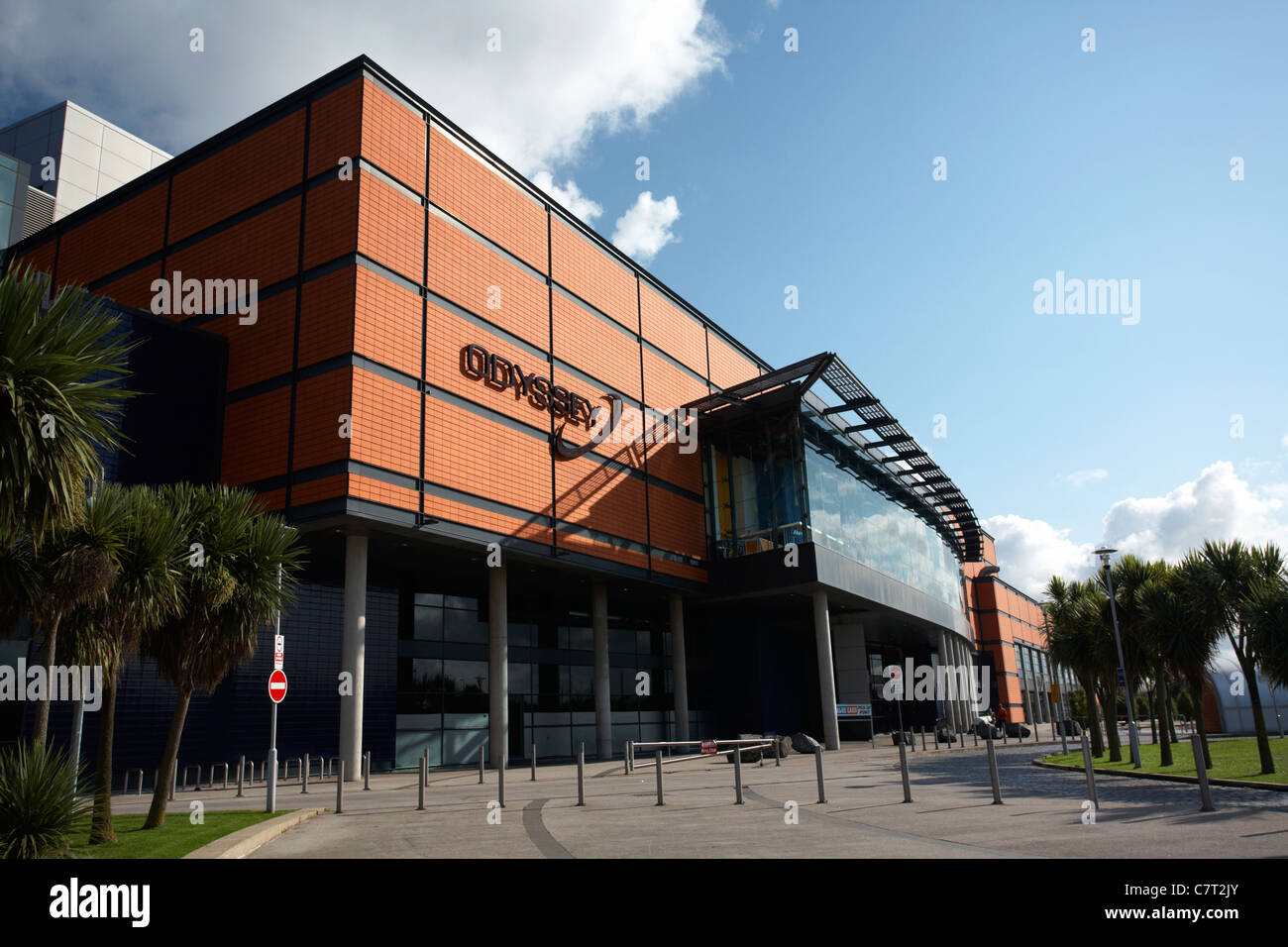 Odyssey Arena and pavilion, Belfast city centre, Northern Ireland, UK ...