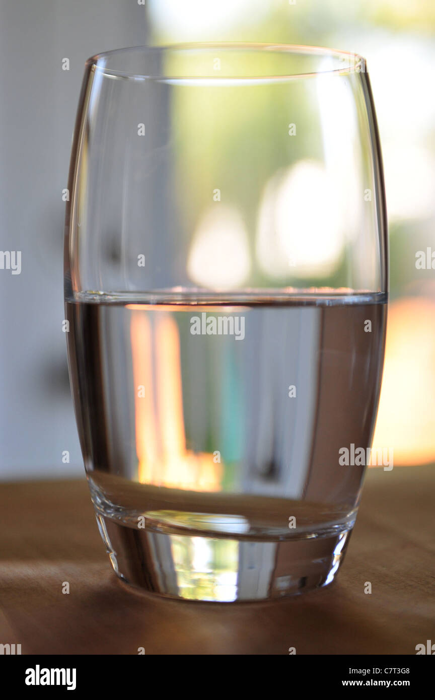 Half full glass water hi-res stock photography and images - Alamy