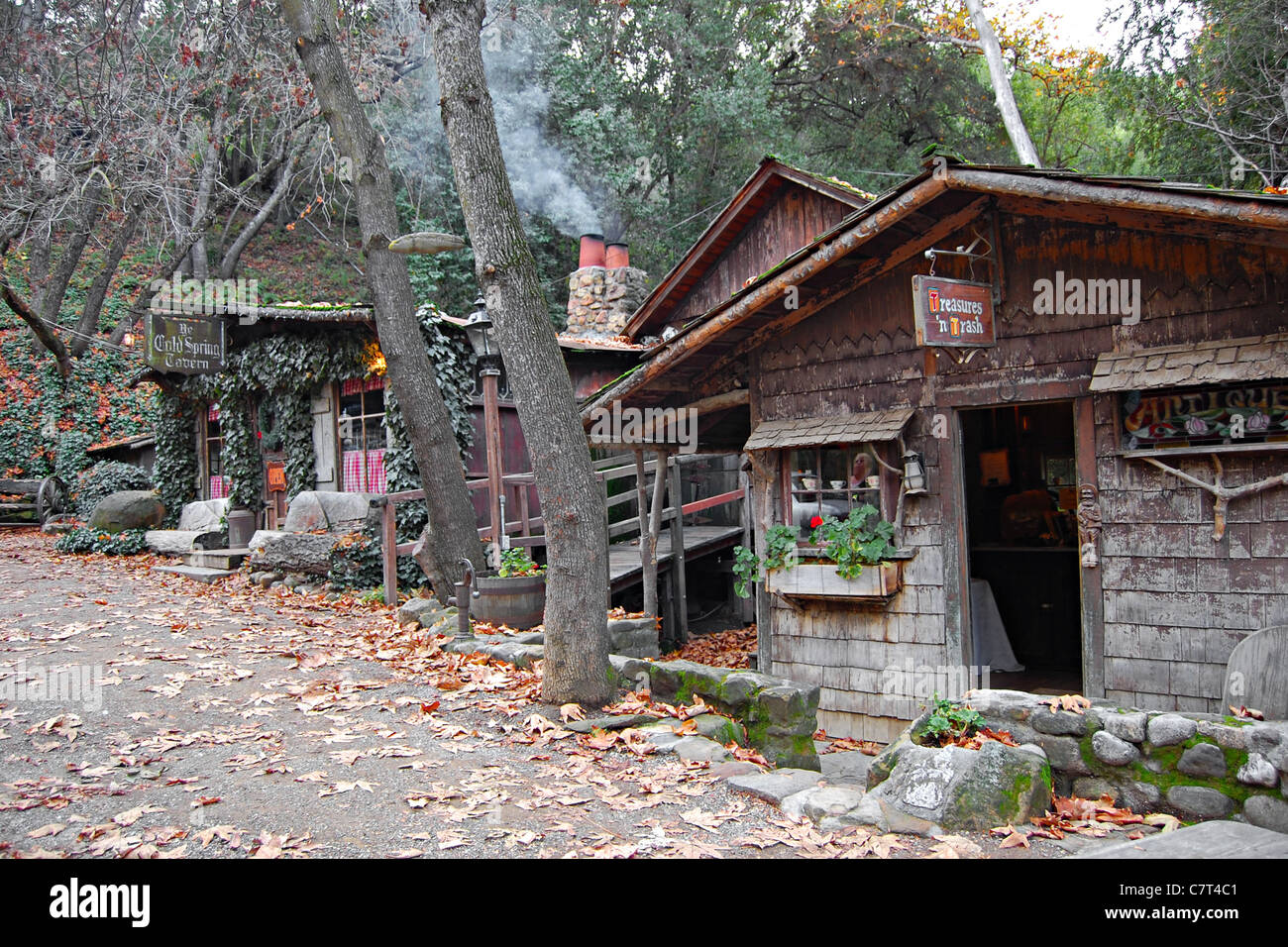 Cold Springs Tavern, Santa Barbara, California Stock Photo - Alamy