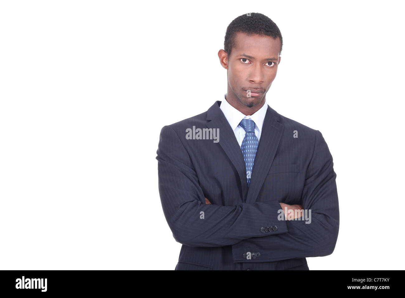 portrait of a businessman with arms crossed Stock Photo - Alamy