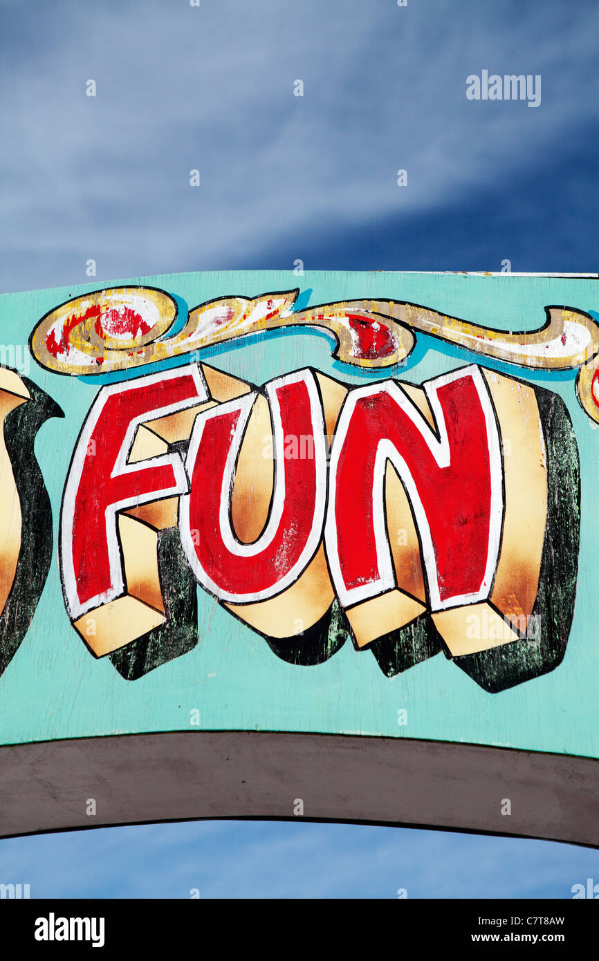 Colourful circus sign hi-res stock photography and images - Alamy