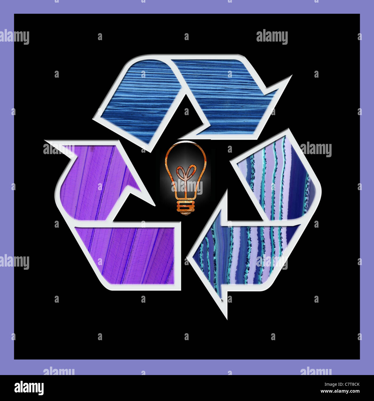 Recylce Symbol Black Back Ground Recycle Logo Black Images Free