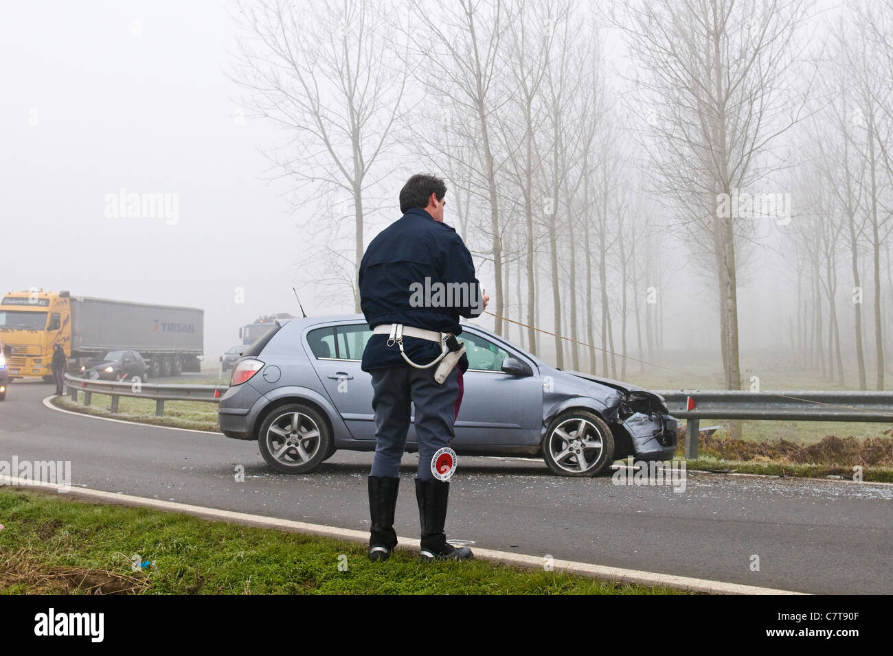 Italian traffic cop hi-res stock photography and images - Alamy