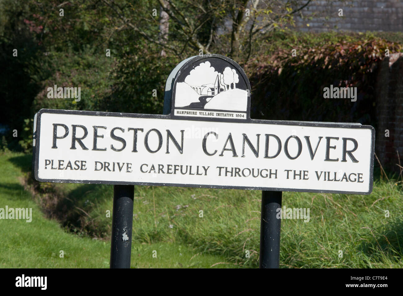 Welcome to preston sign uk hi-res stock photography and images - Alamy
