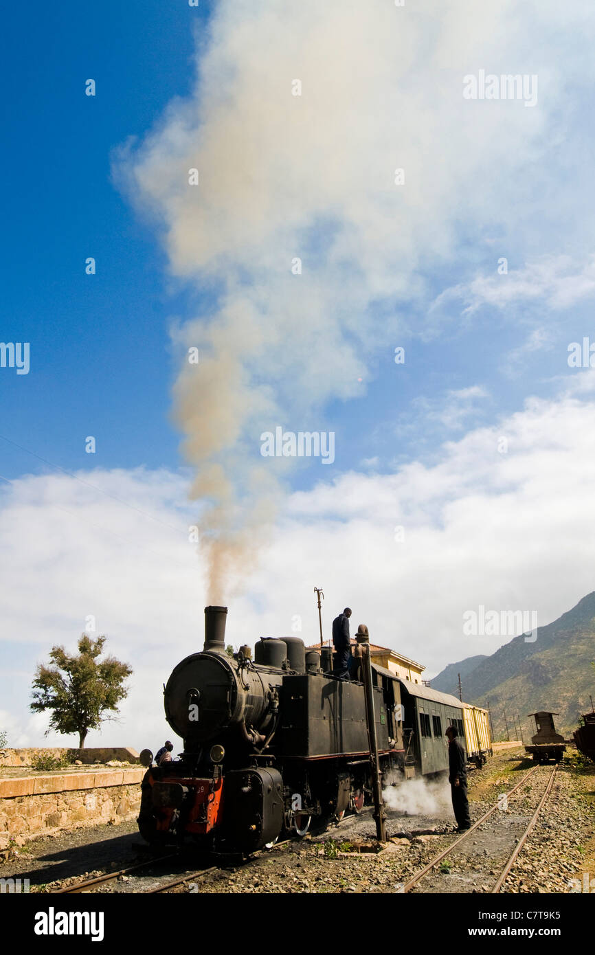 Africa, Eritrea, railway from Asmara to Massawa Stock Photo - Alamy