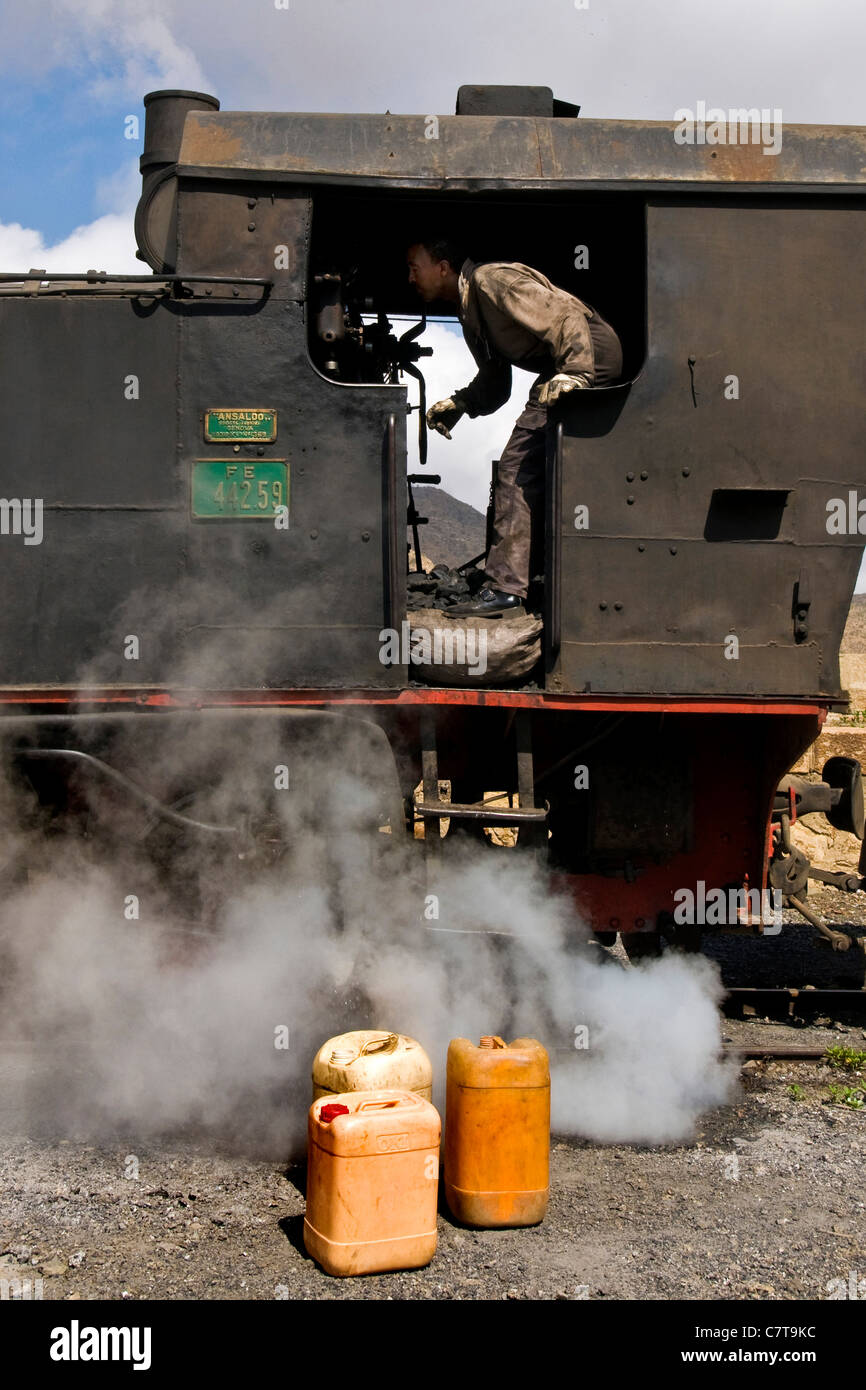Africa, Eritrea, railway from Asmara to Massawa Stock Photo - Alamy