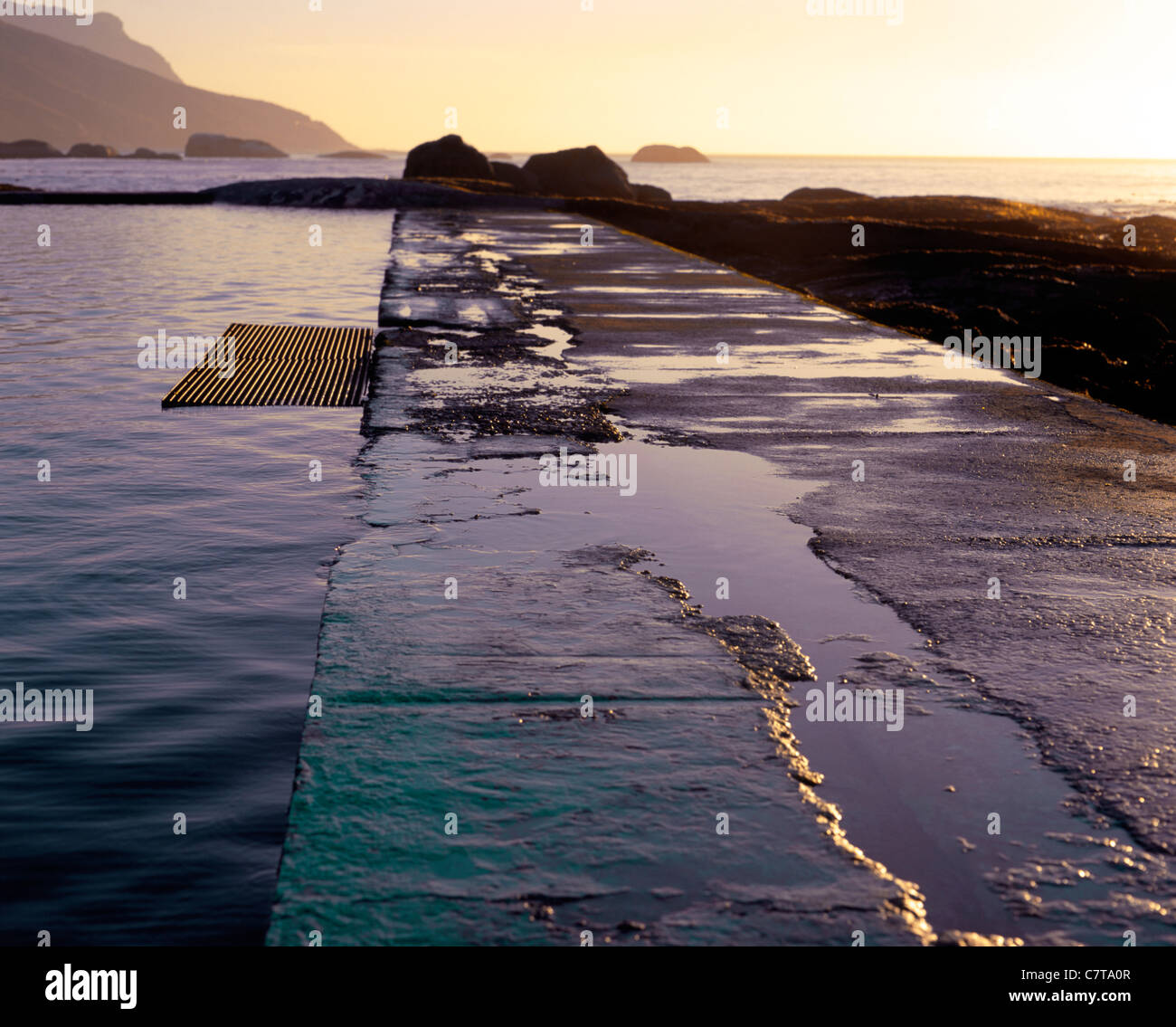 Camps Bay Pool Tidal Wall Stock Photo - Alamy