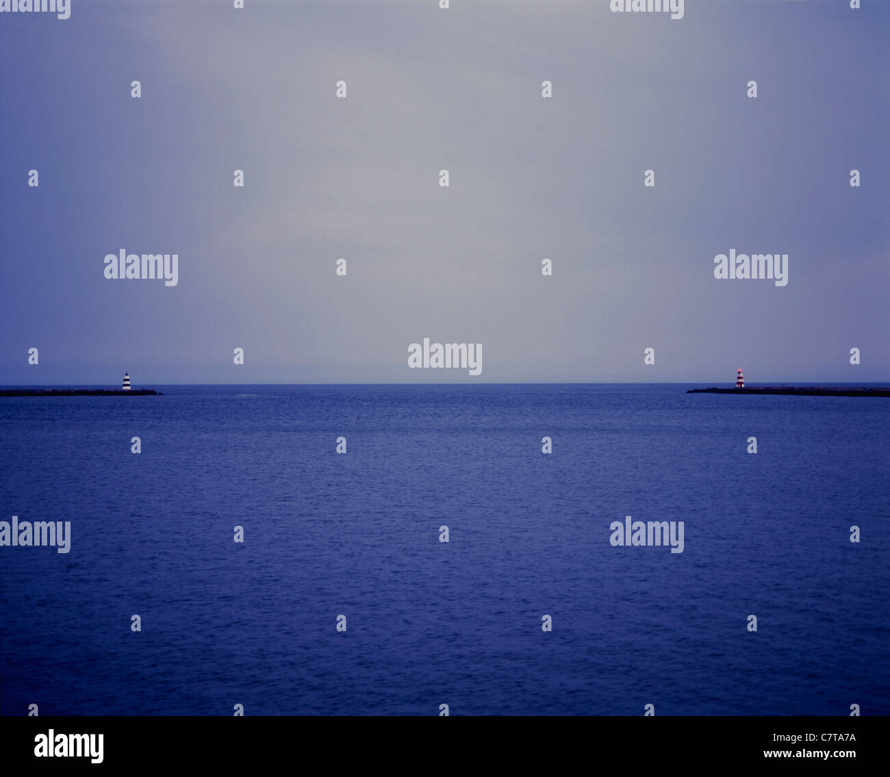 Portimao Gateway - entry into port Stock Photo - Alamy