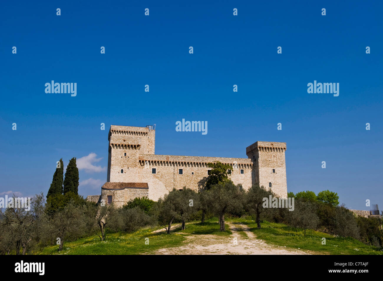 Italy,Umbria, Narni, Castle Stock Photo - Alamy