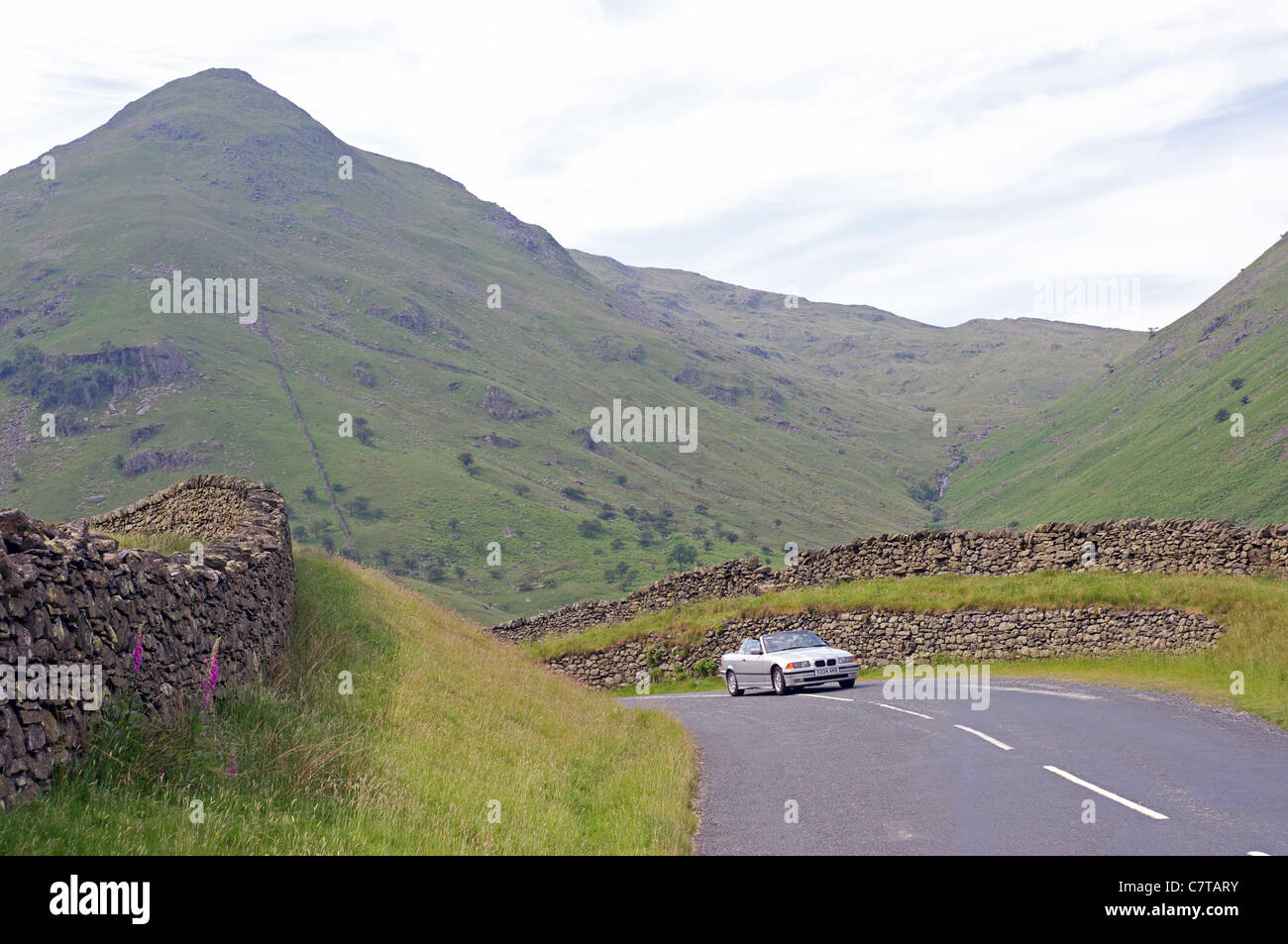 The A592 Kirkstone Pass road, Cumbria, UK Stock Photo - Alamy