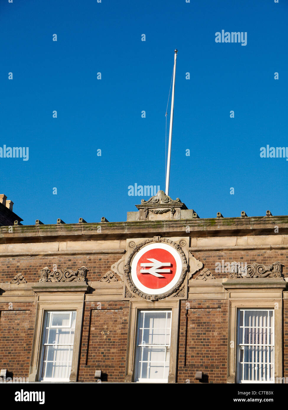 British rail station sign hi-res stock photography and images - Alamy