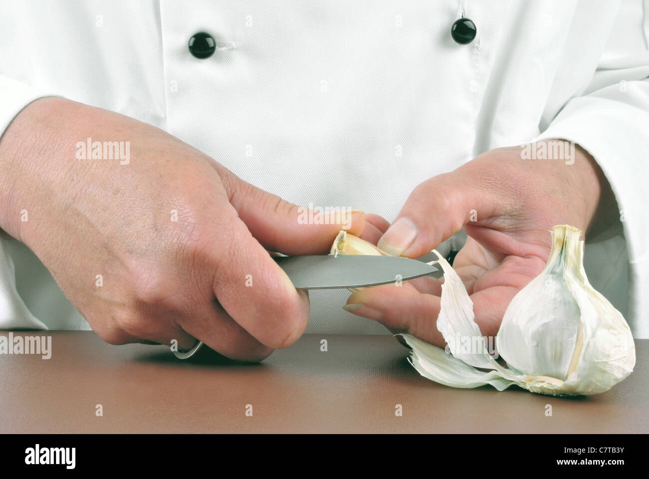 Garlic person hi-res stock photography and images - Alamy