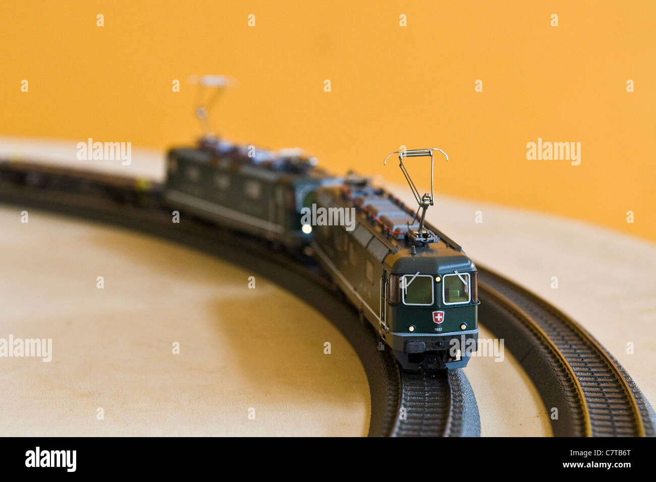 Model locomotives hi-res stock photography and images - Alamy